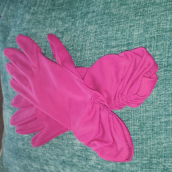 Leather-Spun | Accessories | Vintage Gloves Magenta | Poshmark
